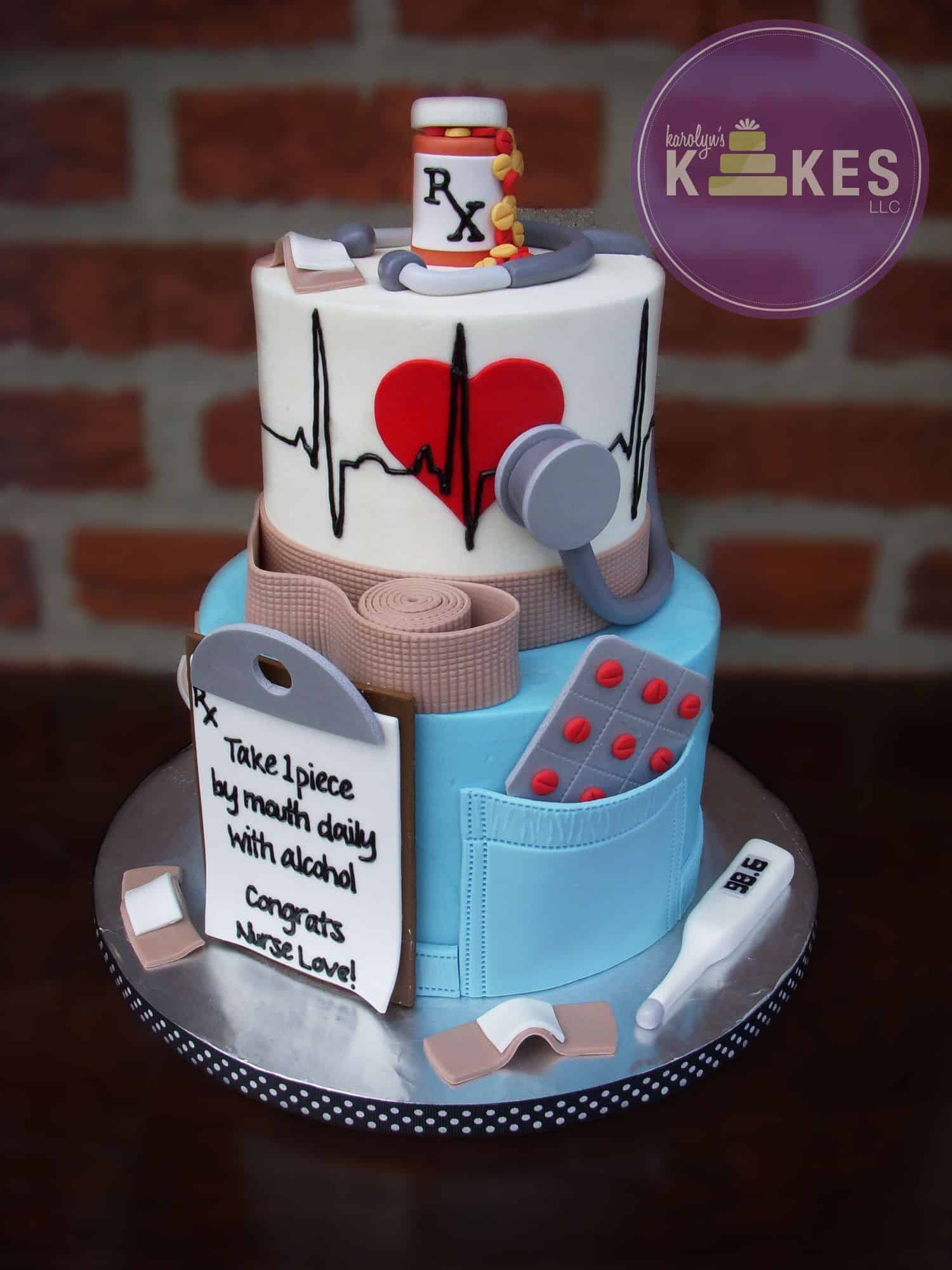 26 Creative Nurse-Themed Cakes For Birthdays or Graduation