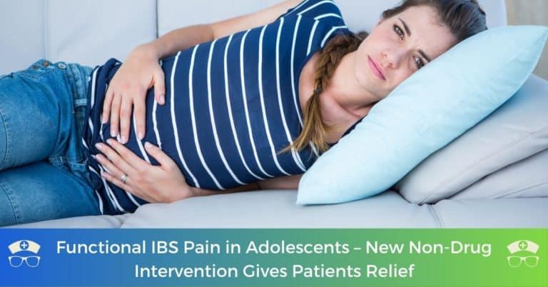 Functional IBS Pain in Adolescents - New Non-Drug Intervention Gives ...