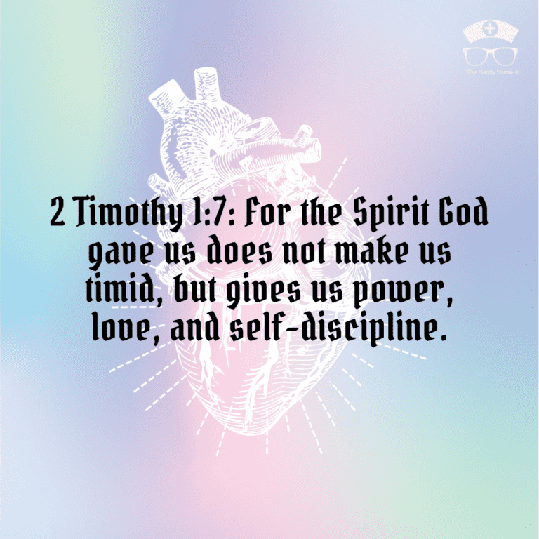 Bible Verses for Nurses and Caregivers