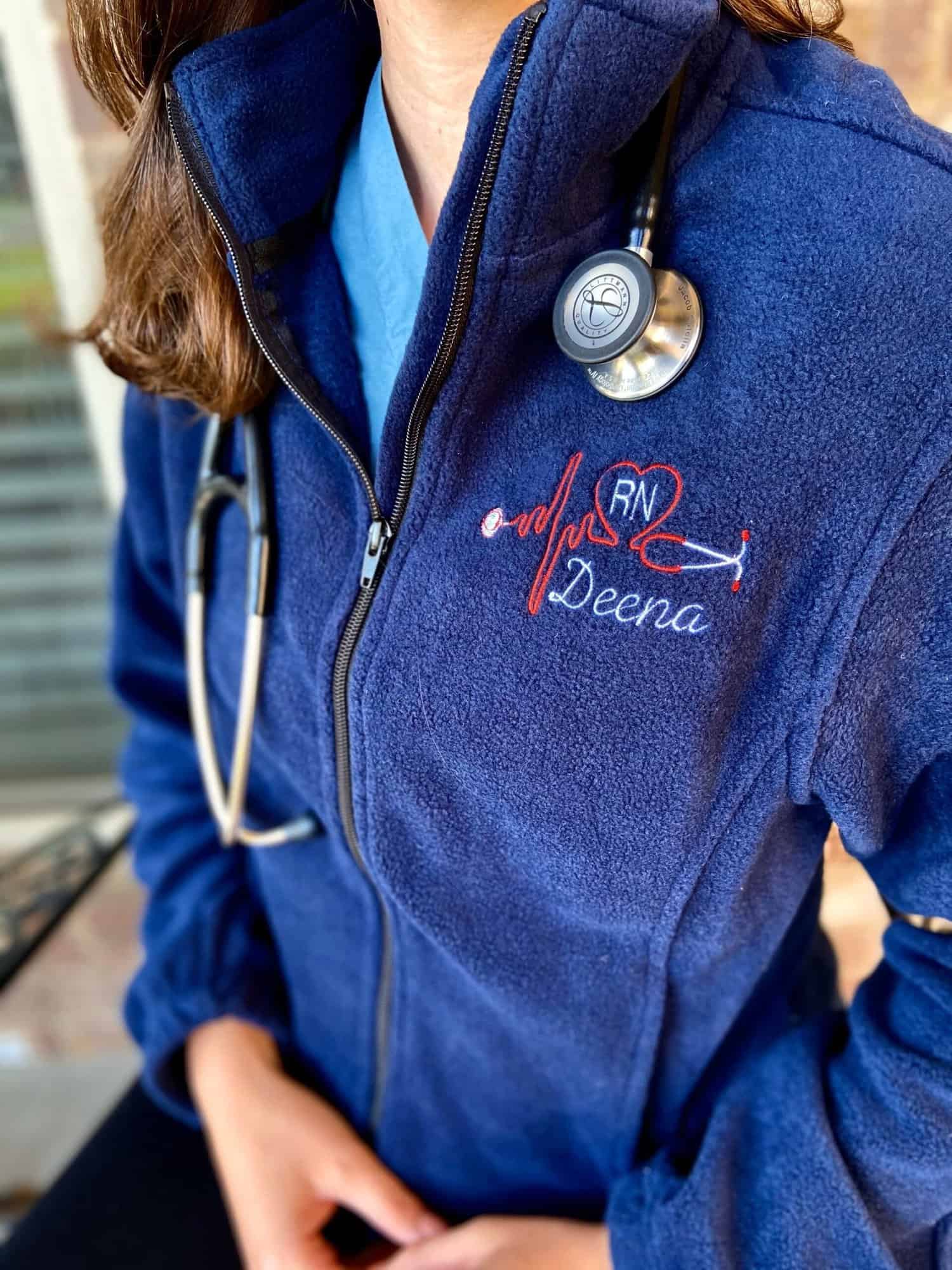 7 Awesome Nurse Fleece Jackets to Keep You Warm and Stylish